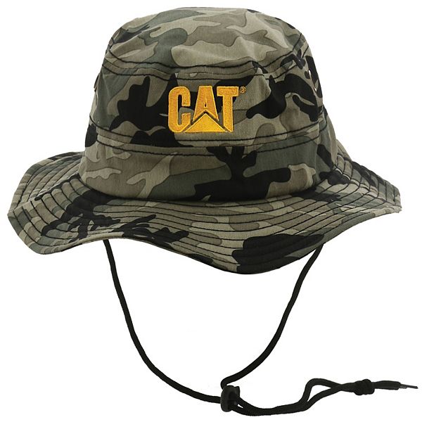 Men's Caterpillar Camo Safari Hat