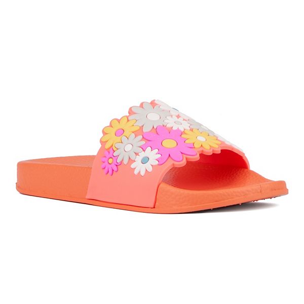 Olivia Miller Daisy Girls' Slide Sandals