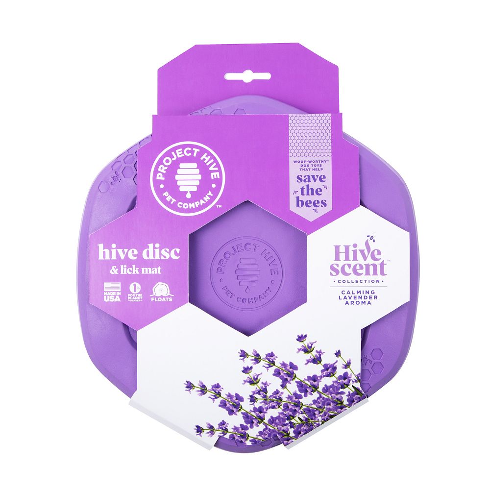 Project Hive Calming Lavender Scented Disc for Dogs