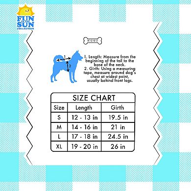 Woof "Red White Woof" Dog Tee