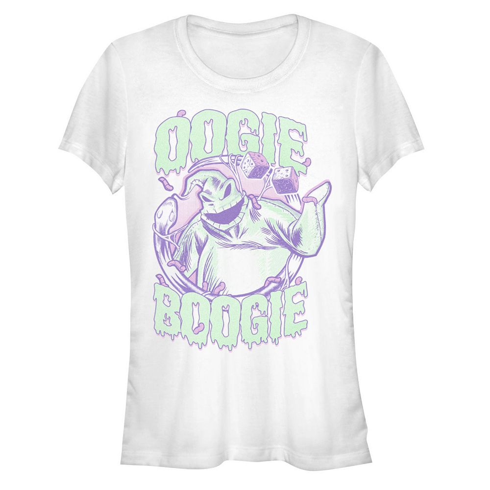 Disney's The Nightmare Before Christmas Oogie Boogie Juniors' Fitted ...