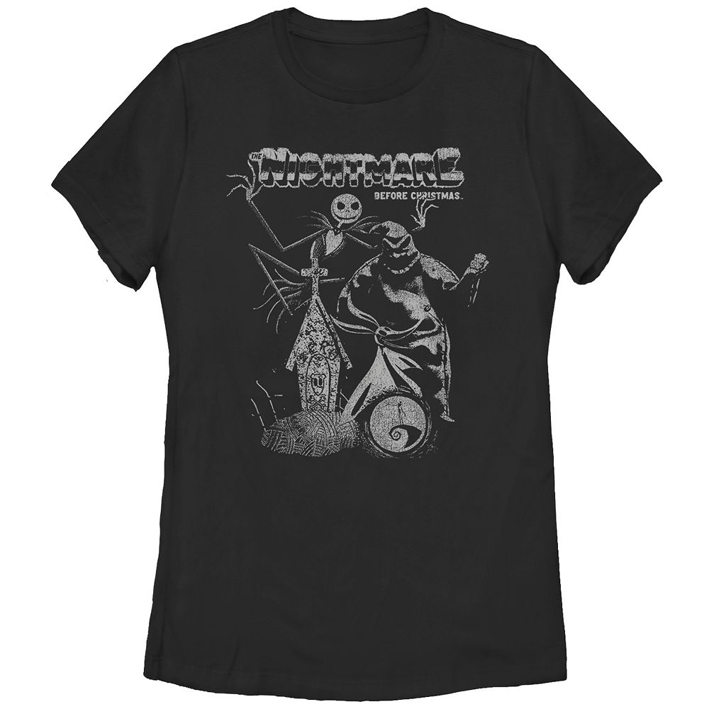 Disney's The Nightmare Before Christmas Juniors' Vintage Poster Graphic Tee