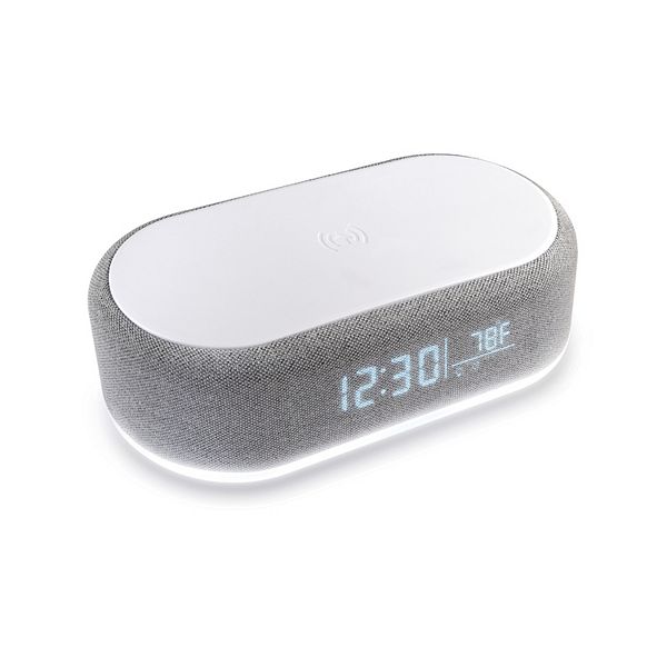 Connect Wireless Charging Alarm Clock Speaker