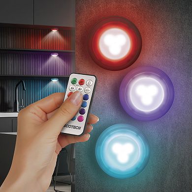 Disco Tech 3-Pack Multicolor Disc Lights