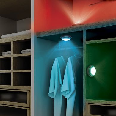 Disco Tech 3-Pack Multicolor Disc Lights