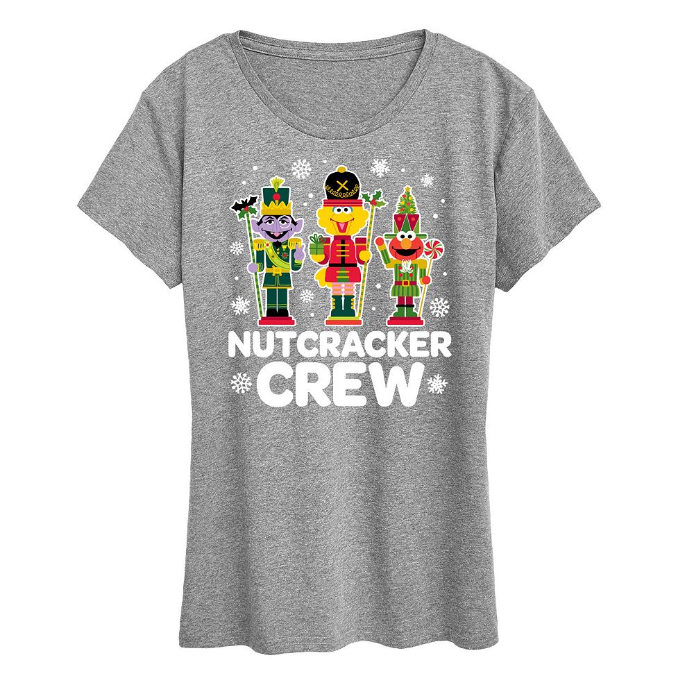 Women's Sesame Street Nutcracker Crew Graphic Tee