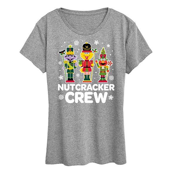 Women's Sesame Street Nutcracker Crew Graphic Tee
