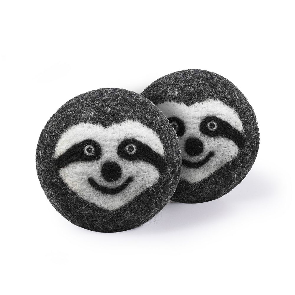 Animal Face Wool Ball Set (2pk)