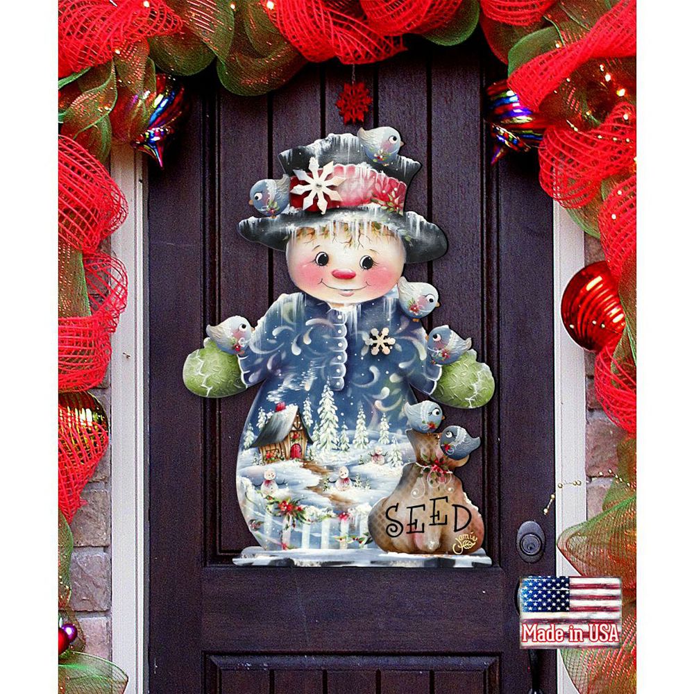 Freezing Friends (Frosting Sparkle) 24-Inch Door Decor by Mills-Price ...