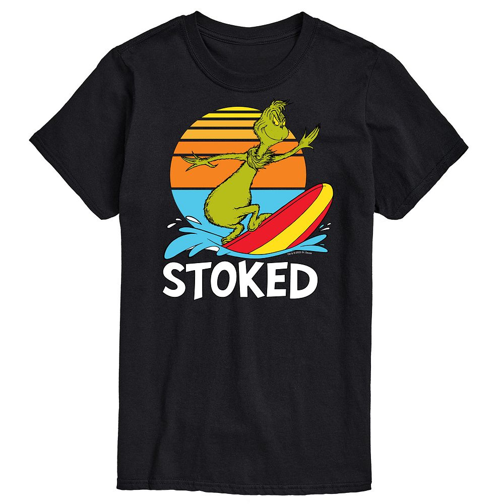 Men's Dr. Seuss The Grinch Stoked Graphic Tee