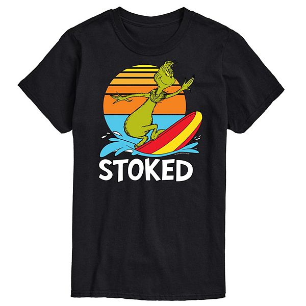 Men's Dr. Seuss The Grinch Stoked Graphic Tee