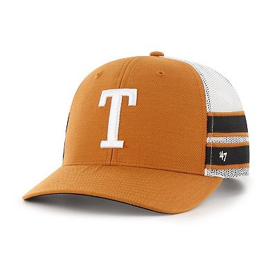 Men's '47 Texas Orange Texas Longhorns Straight Eight Adjustable ...