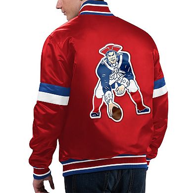 Men's Starter Red New England Patriots Gridiron Classics Home Game ...