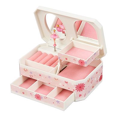 Mele and Co Girl's Hayley Glittery Musical Ballerina Jewelry Box