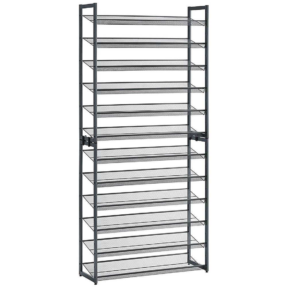 Shoe Rack, 12-tier Tall Metal Shoe Storage Organizer, Set Of 2 6-tier ...