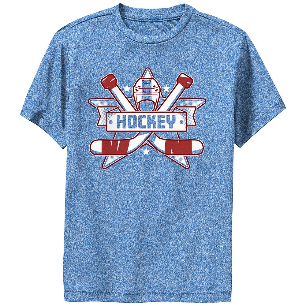 Boys 6-20 Hockey Gear Crest Graphic Tee