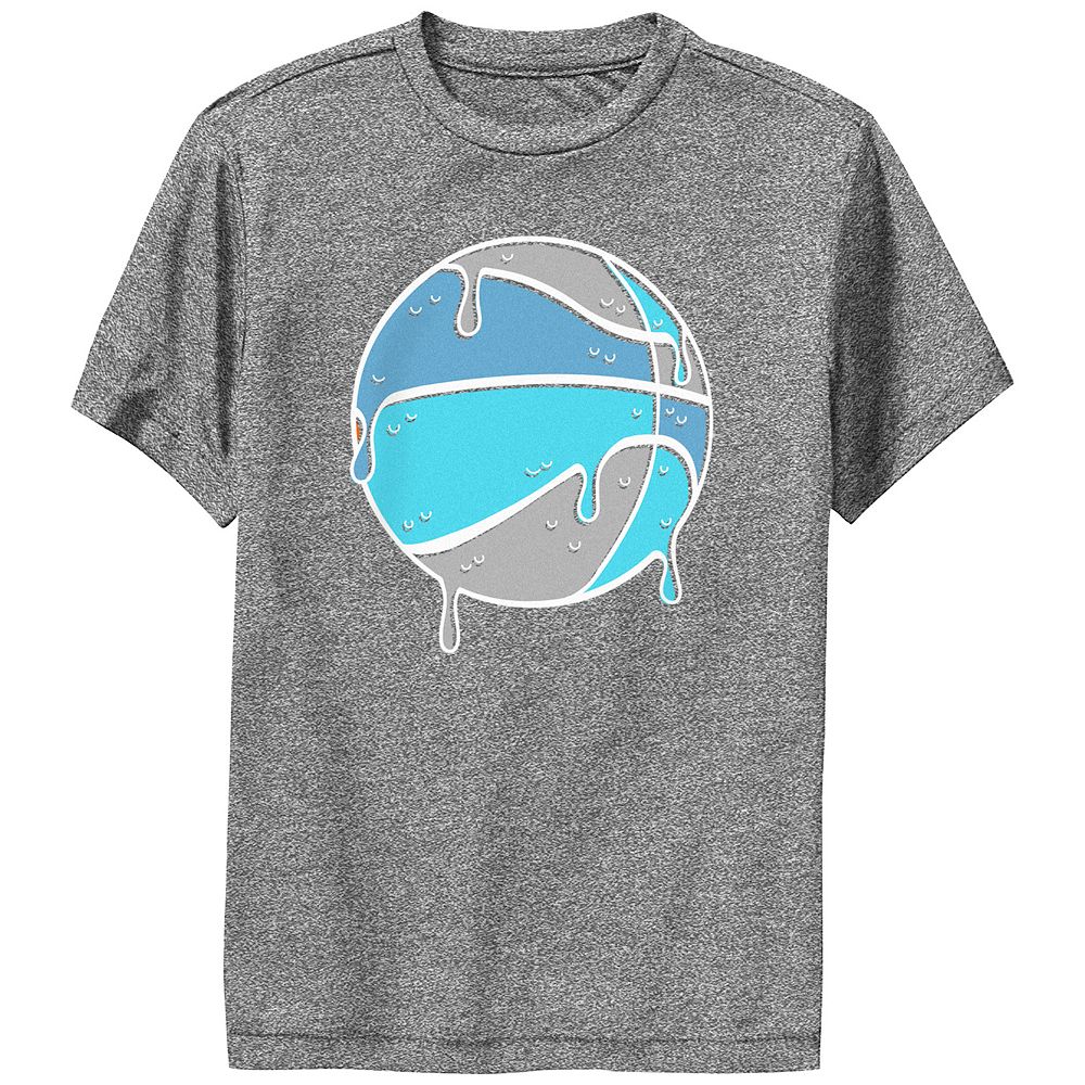 Boys Dripping Basketball Graphic Tee