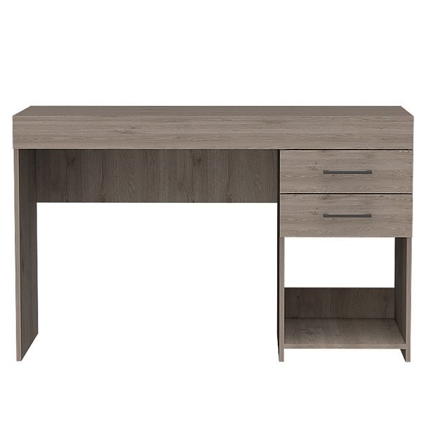 Austin Writing Computer Desk, Two Drawers, One Cabinet