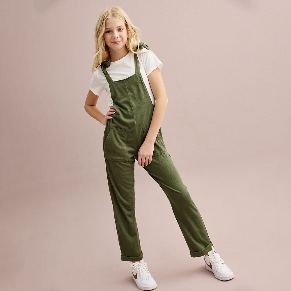 Girls Vanilla Star 2-pc. Tee and Utility Jumper Set