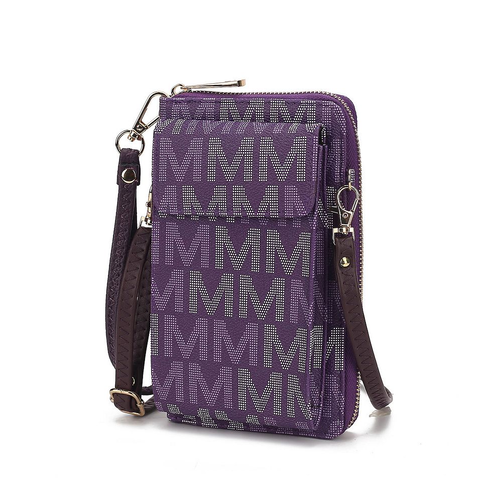 MKF Collection Cossetta 2 in 1 Cell Phone Crossbody/Wristlet by Mia K