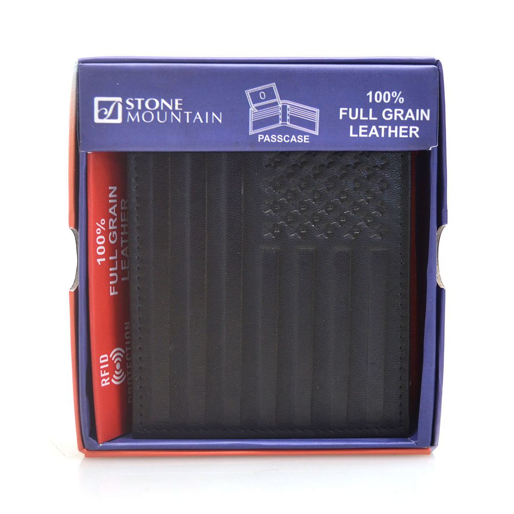 Men's Stone Mountain Genuine Leather Wallet