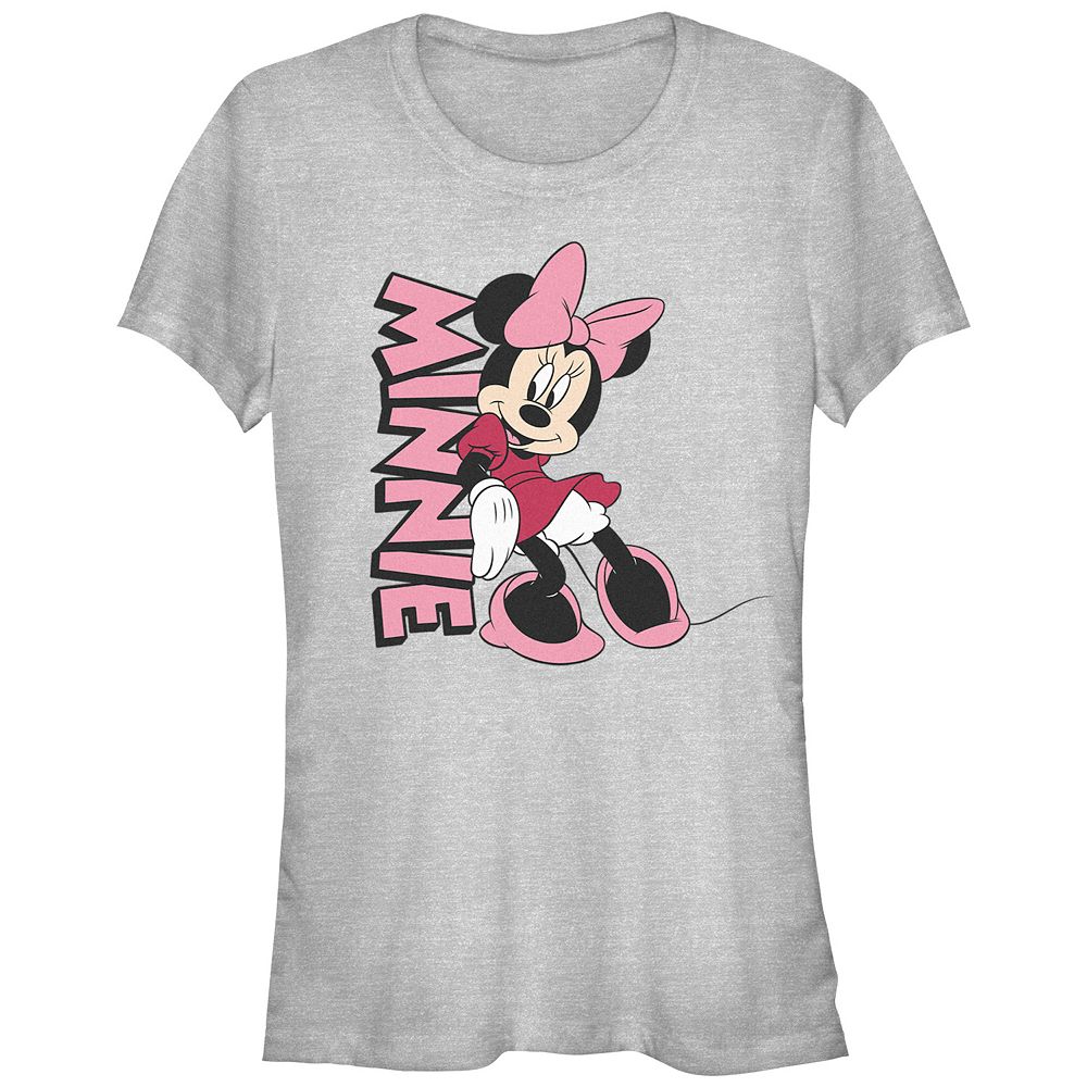 Disney's Minnie Mouse Juniors' Leaning Portrait Graphic Tee