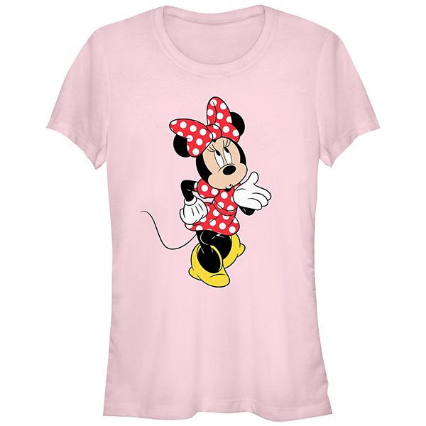 Disney's Minnie Mouse Juniors' Blowing A Kiss Graphic Tee
