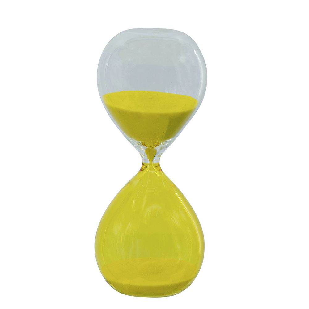 A&B Home Yellow Hourglass