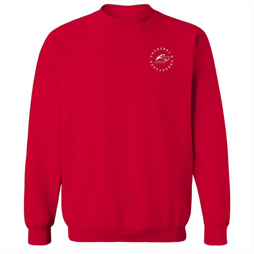 Men's Original & Unrestored Small Circle Fleece Graphic Sweatshirt