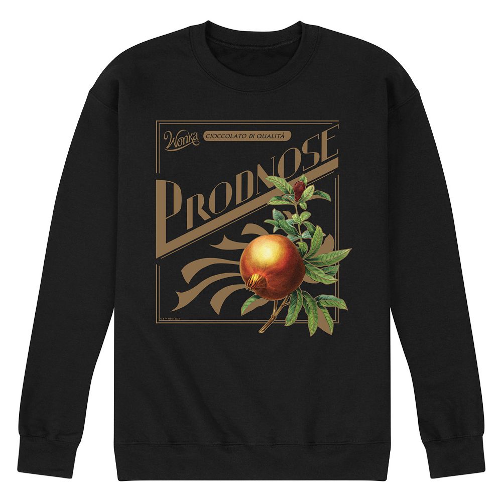 Men's Wonka Shop Logo Prodnose Fleece Sweatshirt