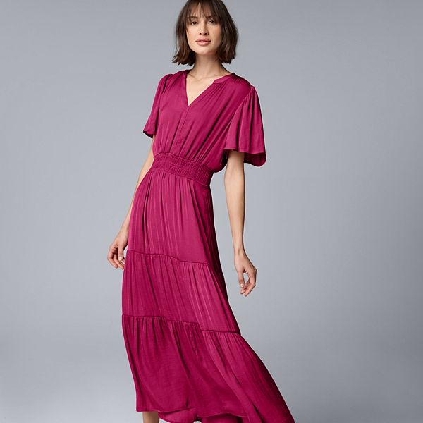 Women's Simply Vera Vera Wang Maxi Fem Dress