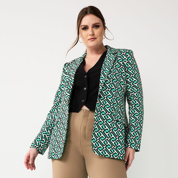 Women's INTEMPO Long Boyfriend Blazer