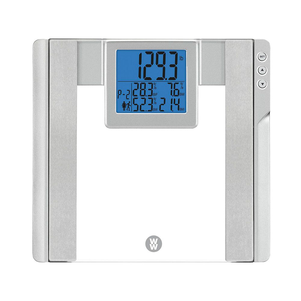WW™ Scales by Conair® Glass Body Analysis Scale