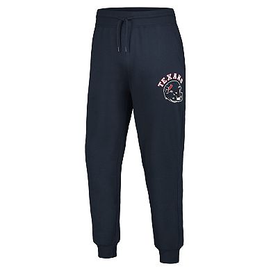 Men's G-III Sports by Carl Banks Navy Houston Texans Jogger Pants
