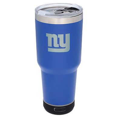 The Memory Company New York Giants 30oz. Stainless Steel LED Bluetooth ...