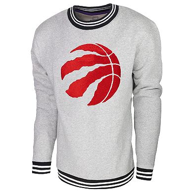 Men's Stadium Essentials Heather Gray Toronto Raptors Club Level ...