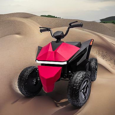F.c Design 12v 7ah Kids Ride On Electric Atv - Multi-functional Touch ...
