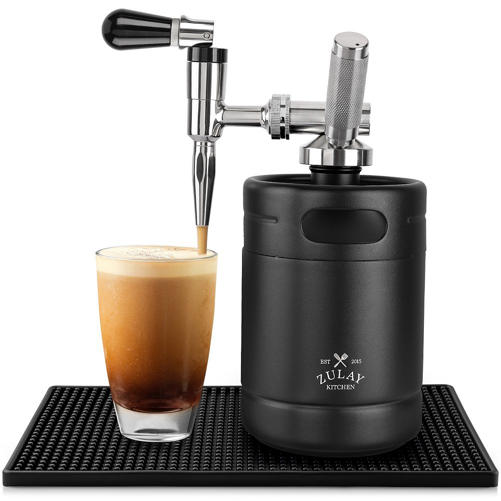Zulay Kitchen Nitro Cold Brew Maker with Pressure Relieving Valve ...