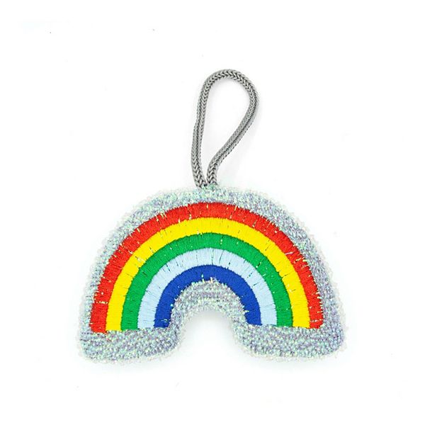 Kikkerland 2-Piece Rainbow Sponge Set