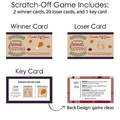 Big Dot Of Happiness Friends Thanksgiving Feast - Friendsgiving Party ...