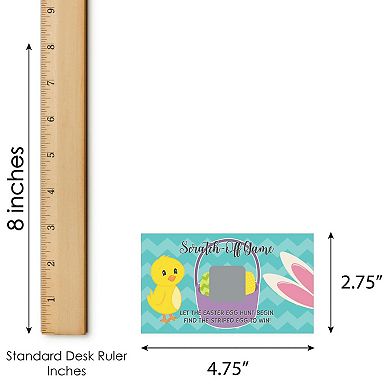 Big Dot Of Happiness Hippity Hoppity - Easter Bunny Party Game Scratch ...