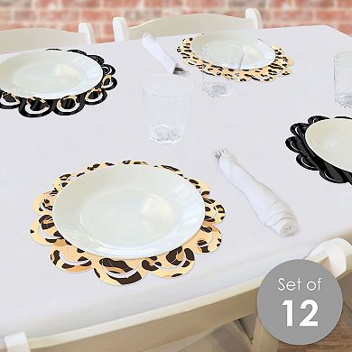 Big Dot Of Happiness Leopard Print Cheetah Party Round Table ...