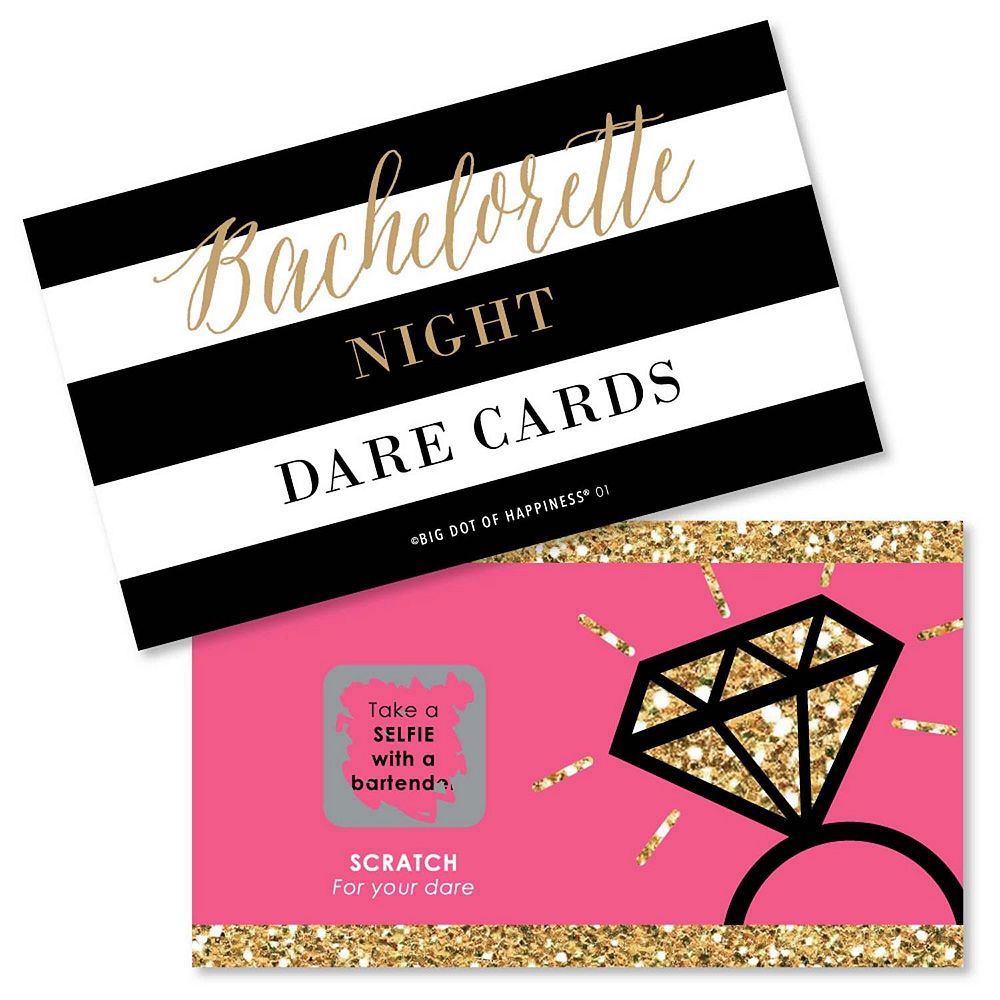 Big Dot Of Happiness Girls Night Out - Bachelorette Party Game Scratch ...