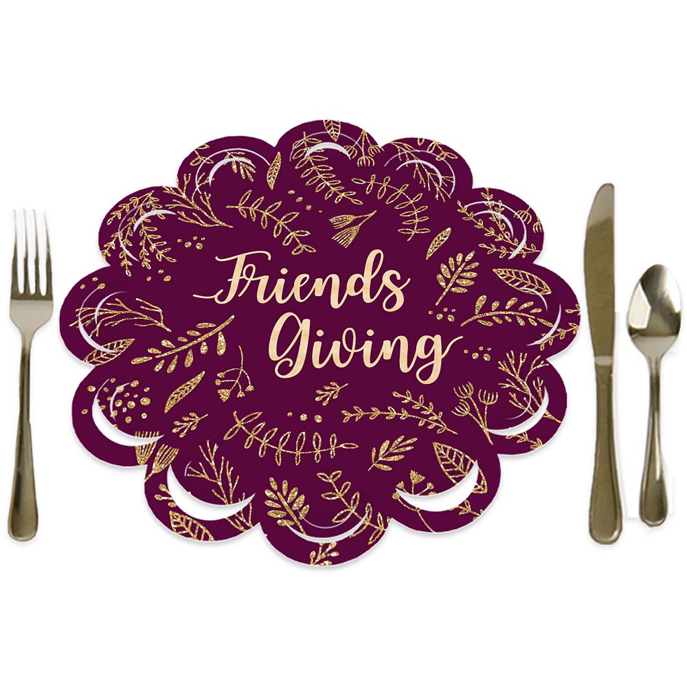Big Dot Of Happiness Elegant Thankful For Friends Party Table Decor ...