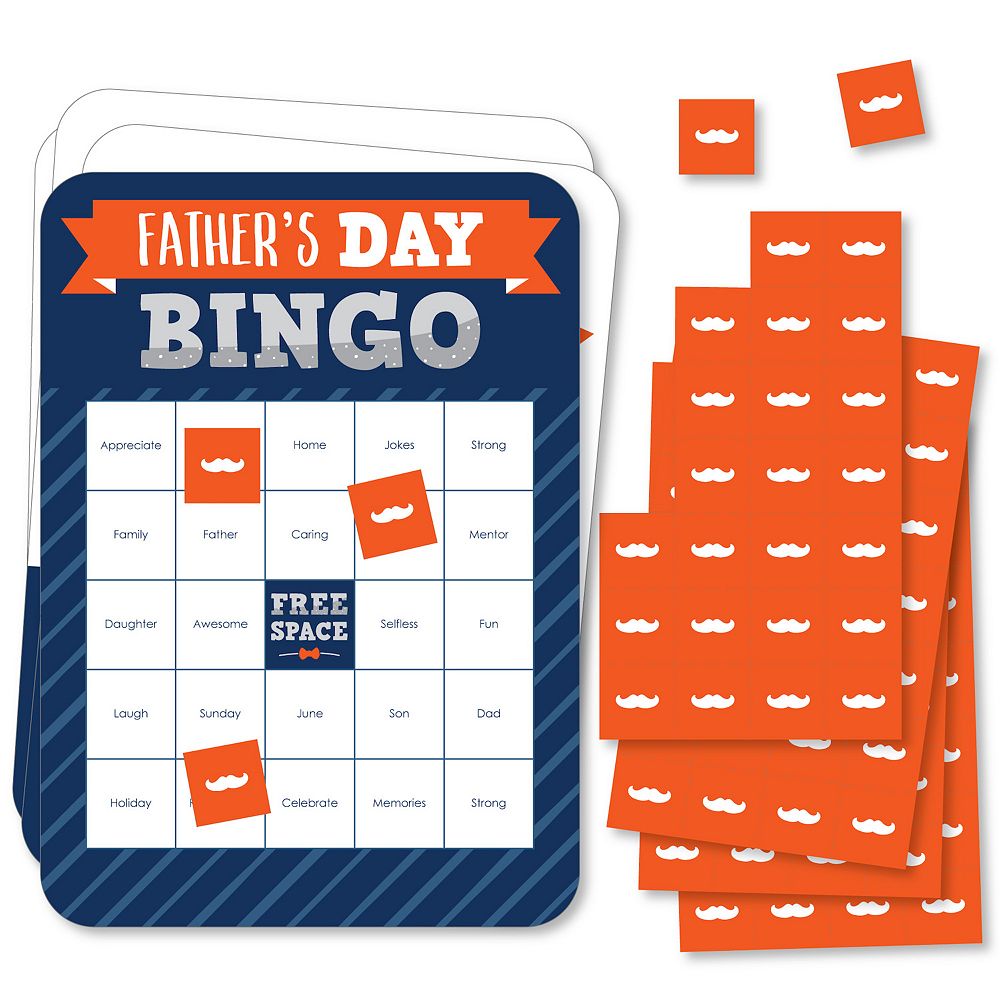 Big Dot Of Happiness Happy Father's Day - Cards & Markers We Love Dad ...
