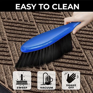Heavy Duty Mud Scrubber Doormat With Non-slip Backing