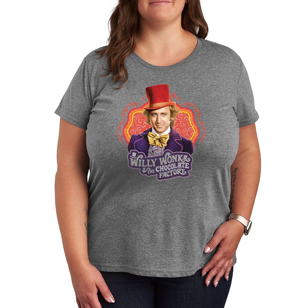 Plus Willy Wonka and the Chocolate Factory Willy Wonka Graphic Tee