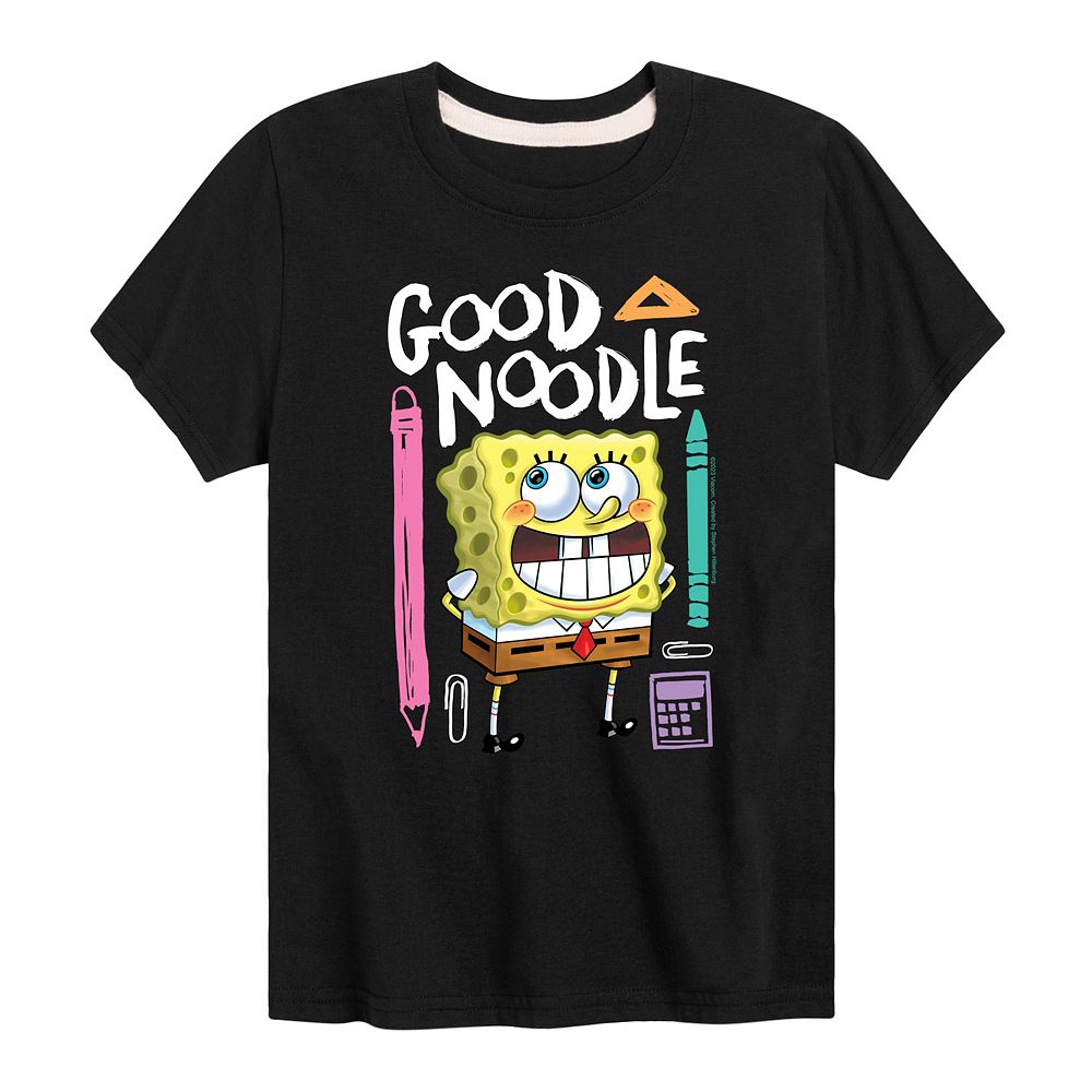 Boys 8-20 SpongeBob Good Noodle Graphic Tee