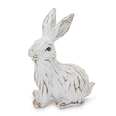 Melrose 6-Piece Carved Bunny Figurine Table Decor