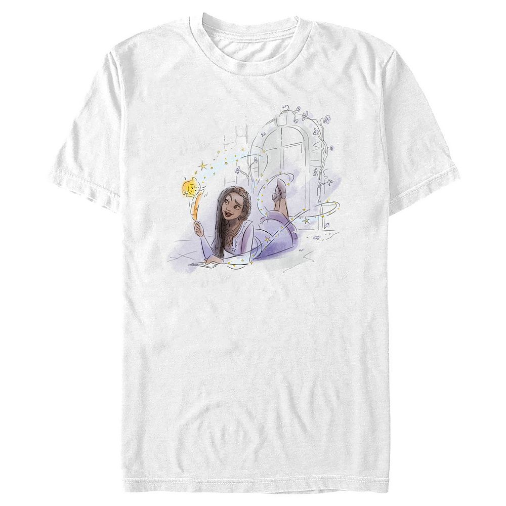 Disney's Wish Juniors' Asha Writing Boyfriend Tee
